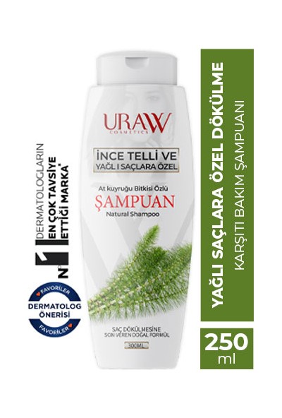 Uraw At Kuyruğu Bitkisi Özlü Şampuan Uraw At Kuyruğu Bitkisi Özlü Şampuan