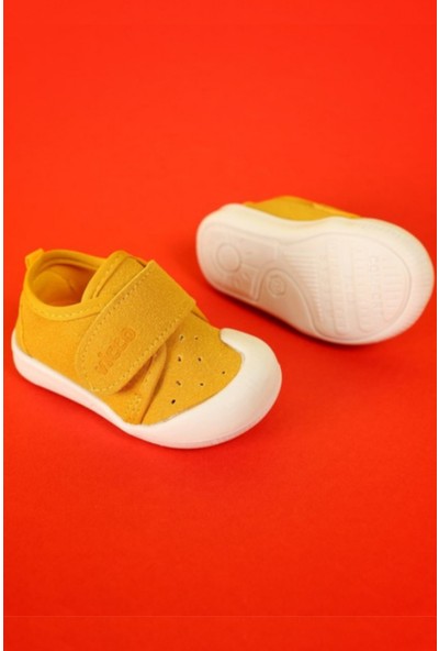 Vicco Anka Kız / Erkek Çocuk Sarı Ilk Adım Bebe Patik Panduf Unisex Günlük Spor Ayakkabı 950.E19K.233 Vicco Anka Kız / Erkek Çocuk Sarı Ilk Adım Bebe Patik Panduf Unisex Günlük Spor Ayakkabı 950.E19K.233
