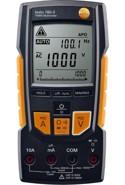 Testo 760-3 Dijital Multimetre Testo 760-3 Dijital Multimetre