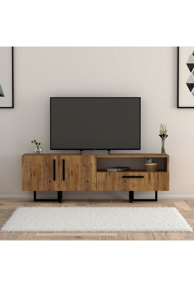 Hepsiburada Home Hepsi Home Fidel 3 Kapaklı Metal Ayaklı TV Sehpası Hepsiburada Home Hepsi Home Fidel 3 Kapaklı Metal Ayaklı TV Sehpası