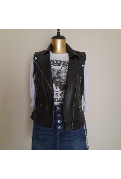 Tarz By Banu Deri Yelek