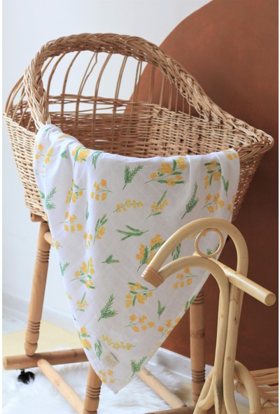 Piccolo Republic Mimoza Çok Amaçlı Pamuk Müslin Piccolo Republic Mimoza Çok Amaçlı Pamuk Müslin