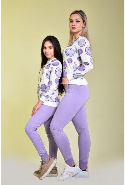 Carolina Collection Kombın Anne ve Kızı Pijama Takımı Carolina Collection Kombın Anne ve Kızı Pijama Takımı