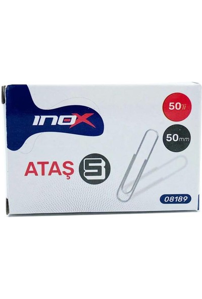 Inox 50 mm Ataş 50'li