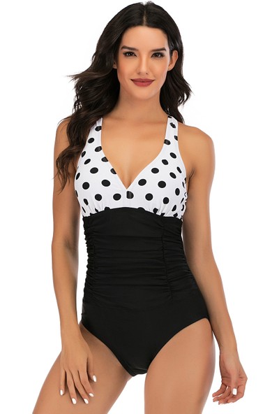 Moyan Siyah - Beyaz Kadın Mayo (Yurt Dışından) Moyan Siyah - Beyaz Kadın Mayo (Yurt Dışından)