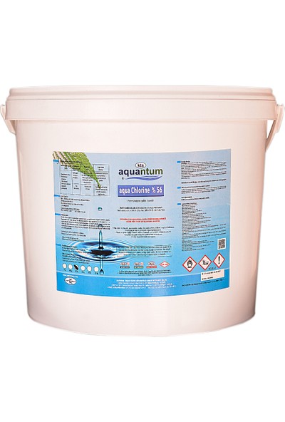 Aquantum Aquantum 10 kg Klor (Chlor) 56 Granül %56 Aktif Klor Aquantum Aquantum 10 kg Klor (Chlor) 56 Granül %56 Aktif Klor