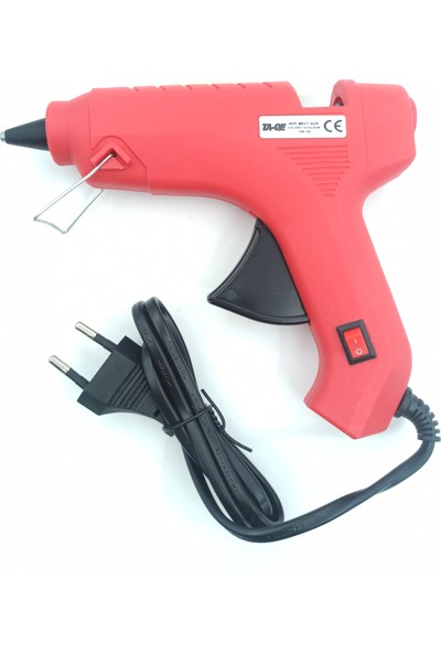 Ta-Qe Sıcak Silikon Tabancası 40 Watt Ani Isıtıcılı