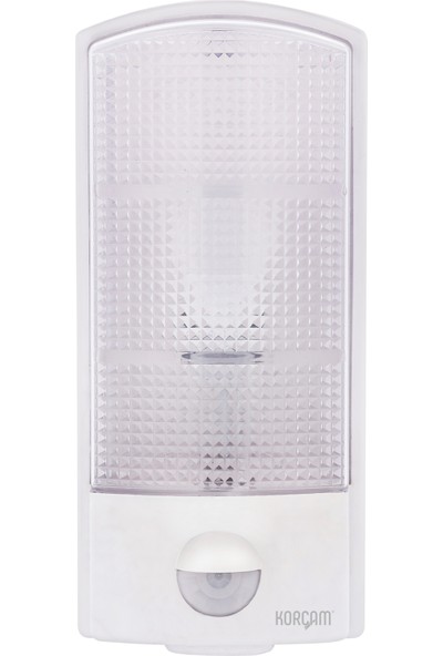 Korçam Hareket Sensörlü Apli̇k Duvar Armatürü