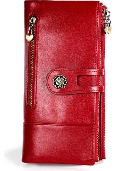 Easy Home Kadın Deri Rfıd Cüzdan (Yurt Dışından)