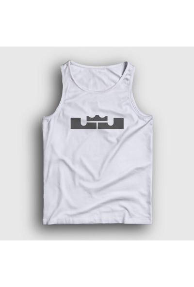 Presmono Unisex Beyaz Logo Lebron James Nba Basketbol Atlet Presmono Unisex Beyaz Logo Lebron James Nba Basketbol Atlet
