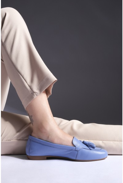 Marjin Kadın Hakiki Deri Loafer Comfort Ayakkabı Reyla