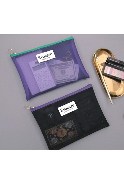 Evocase Makyaj Çantası Siyah