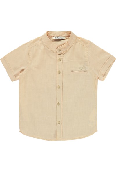 Civil Boys Erkek Çocuk Gömlek 6-9 Yaş Açık Somon