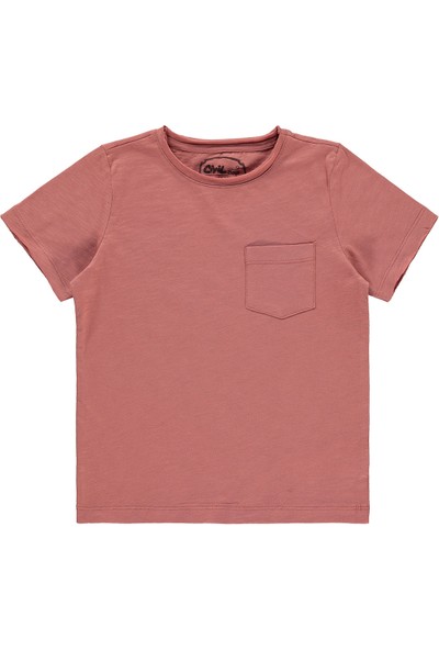 Civil Boys Erkek Çocuk Tişört 6-9 Yaş Kiremit