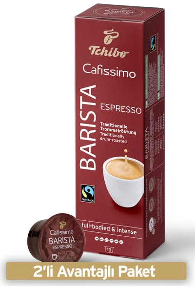 Tchibo Cafissimo Barista Espresso 2X10 Adet Kapsül Kahve Tchibo Cafissimo Barista Espresso 2X10 Adet Kapsül Kahve