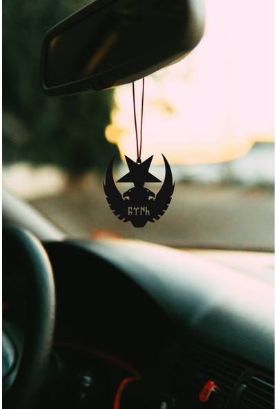 Oyunzu Araba Süsü Metal Ikiz Kartal Dikiz Aynası Süsü Hediyelik