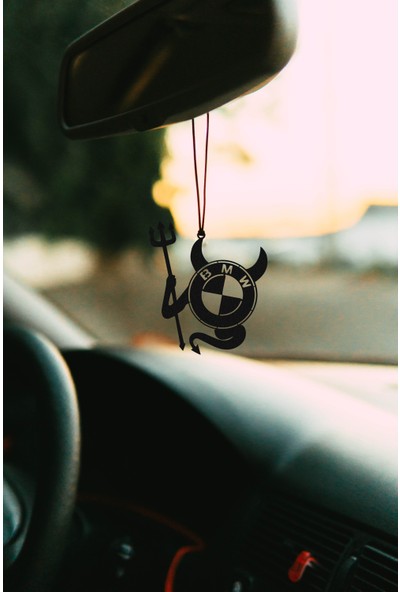 Oyunzu Araba Süsü Metal Bmw Şeytan Dikiz Aynası Süsü Hediyelik