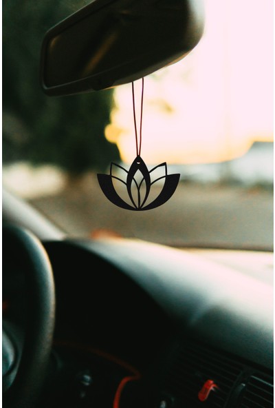 Oyunzu Araba Süsü Metal Lotus Yaprağı Dikiz Aynası Süsü Hediyelik