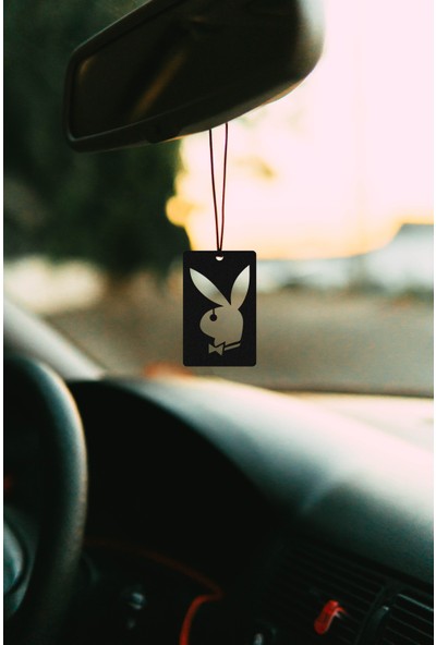 Oyunzu Araba Süsü Metal Playboy Tavşandikiz Aynası Süsü Hediyelik
