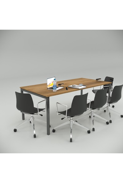 Akr Ofis Ear Toplantı Masası Anadolu Ceviz
