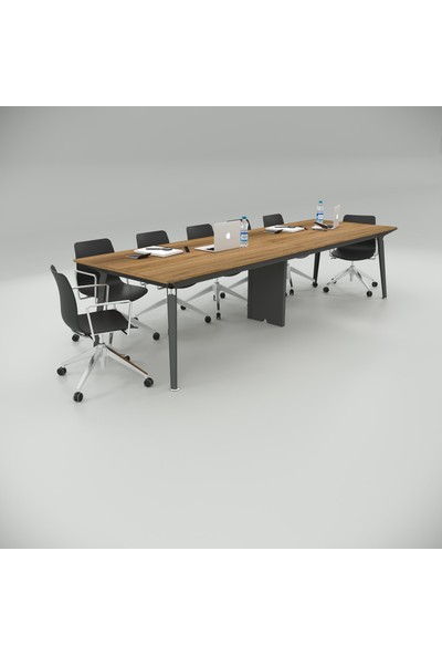 Akr Ofis Smart Toplantı Masası Ceviz Akr Ofis Smart Toplantı Masası Ceviz