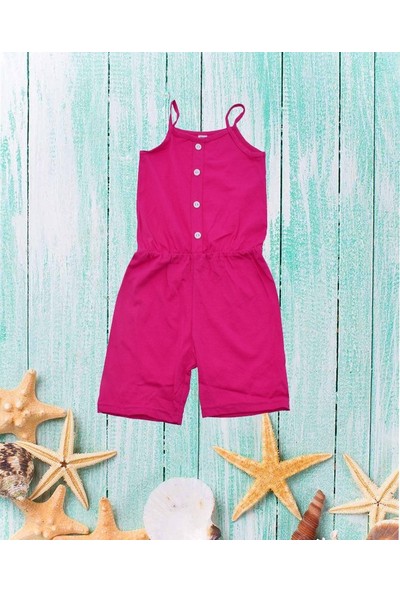 Betu Kids Askılı Kız Çocuk Tulum