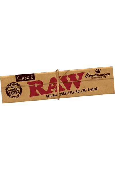 Raw King Size Premium Natural Rolling Paper RW42