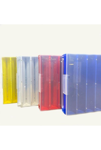 River Çift Taraflı Plastik Sahte Kutusu - Kırmızı River Çift Taraflı Plastik Sahte Kutusu - Kırmızı