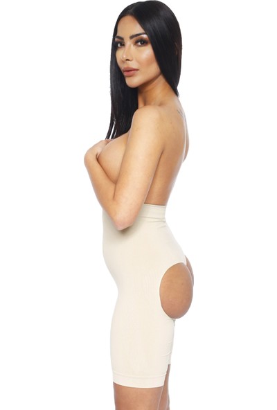 Yamuna Korse Yüksek Bel Basen Dikleştirme Etkili Korse Ten