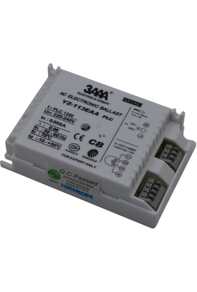 3AAA YZ-113EAA 1X13W Plc Balast