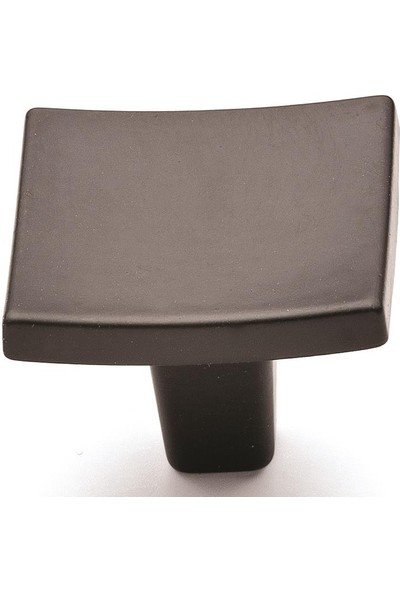 Özsan Nergis Siyah Düğme 27 mm Mobilya Dolap Çekmece Kulp