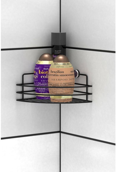 Hagen Paslanmaz Yapışkanlı Şampuanlık Köşelik Hagen Paslanmaz Yapışkanlı Şampuanlık Köşelik