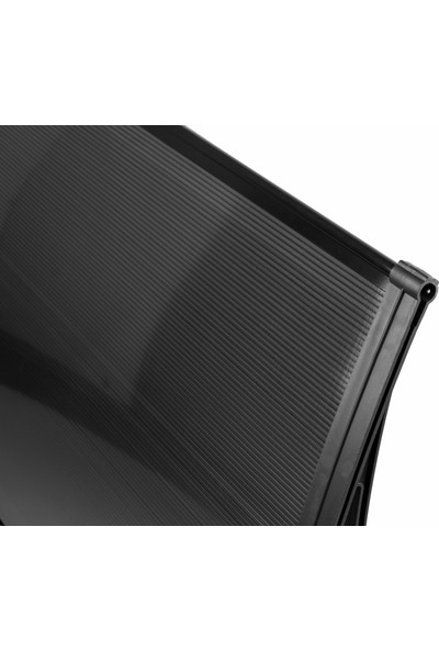 Gardenplast Kapı Pencere Üstü Pratik Sundurma 70 x 240 cm - Siyah Gardenplast Kapı Pencere Üstü Pratik Sundurma 70 x 240 cm - Siyah