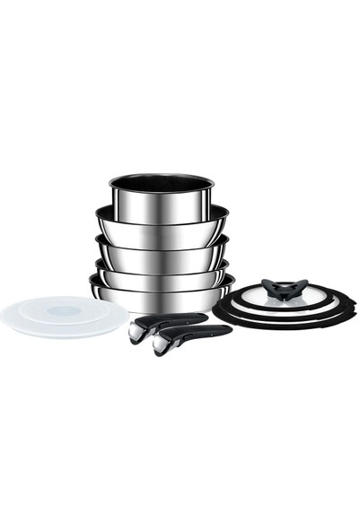 Tefal Titanium Ingenio Preference Büyük Tava ve Tencere Seti - 12 Parça Tefal Titanium Ingenio Preference Büyük Tava ve Tencere Seti - 12 Parça