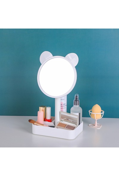 Yoyoso Sevimli Ayı Tepsili Masa Üstü Ayna