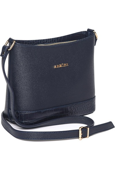 Armine Kadın Çapraz Askılı Lacivert Çanta