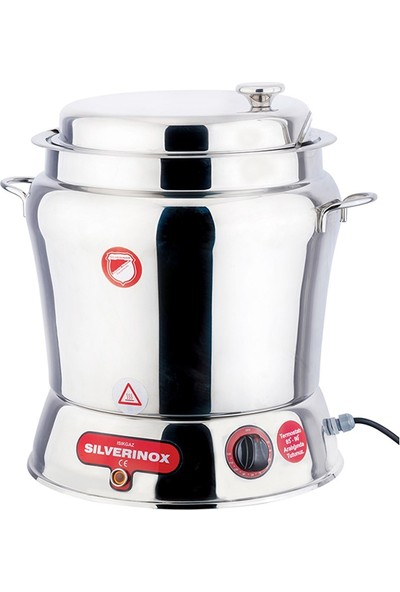 Işıkgaz Silverinox Elektrikli 13 Litre Çorba Potu - Çorba Kazanı Işıkgaz Silverinox Elektrikli 13 Litre Çorba Potu - Çorba Kazanı