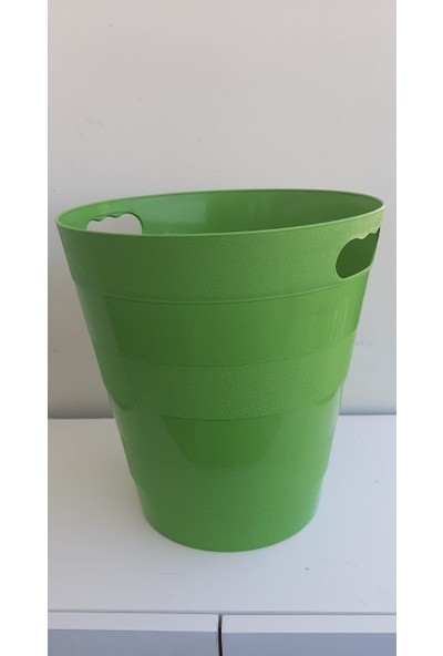 Poliwork Plastik Yeşil Çöp Kovası 12,5 Lt Çok Amaçlı Kova Poliwork Plastik Yeşil Çöp Kovası 12,5 Lt Çok Amaçlı Kova