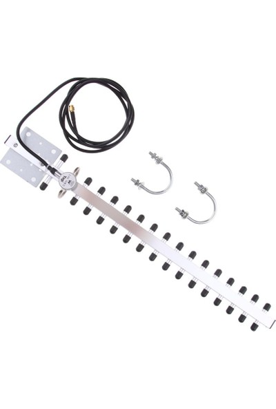 Flameer Harici 2.4 Ghz Wifi 25 Dbı Yagi Anten, Rp Sma Connector (Yurt Dışından) Flameer Harici 2.4 Ghz Wifi 25 Dbı Yagi Anten, Rp Sma Connector (Yurt Dışından)