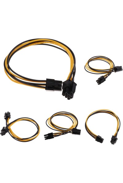 Flameer 5 Adet Pcı-E 6pin Erkek 6pin Erkek Güç Uzantısı Splitter Kablosu (Yurt Dışından) Flameer 5 Adet Pcı-E 6pin Erkek 6pin Erkek Güç Uzantısı Splitter Kablosu (Yurt Dışından)