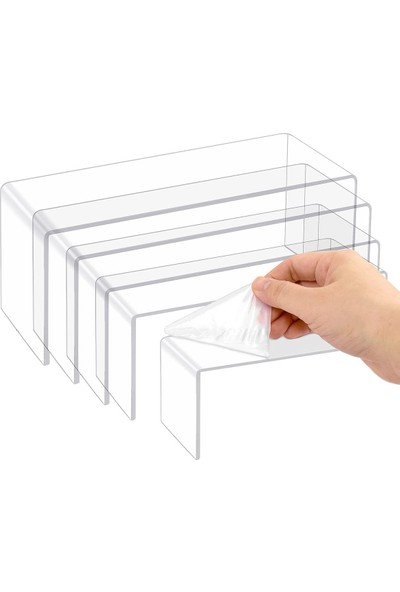 Çerçi Dede Şeffaf Pleksi Dekor ve Sergileme Standı Akrilik 5 Adet Çerçi Dede Şeffaf Pleksi Dekor ve Sergileme Standı Akrilik 5 Adet