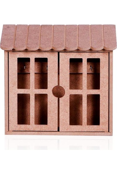 E Hobici Çatılı Ahşap Anahtarlık 25X25CM D-35 E Hobici Çatılı Ahşap Anahtarlık 25X25CM D-35