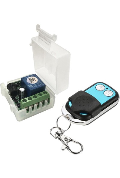 Flameer 433 M Kablosuz Uzaktan Kumanda Anahtarı 12 V 1 Access Metal Push Kapak 2 Düğmesi (Yurt Dışından)