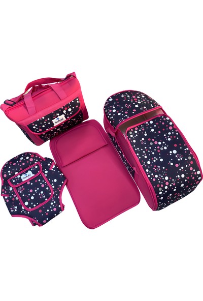 IBIZA Anne Bebek 4 Lü Taşıma Kanguru Portbebe Çanta Alt Açma Seti IBIZA Anne Bebek 4 Lü Taşıma Kanguru Portbebe Çanta Alt Açma Seti