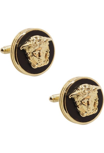 Coolmenclub Medusa Figürlü Klasik Kol Düğmesi