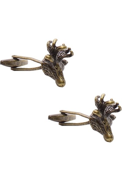 Coolmenclub Geyik Figürlü Kol Düğmesi Coolmenclub Geyik Figürlü Kol Düğmesi