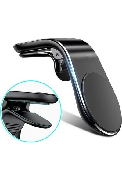 Adaman T1014 Süper Güçlü Mıknatıslı Telefon Tutucu + Metal Plaka