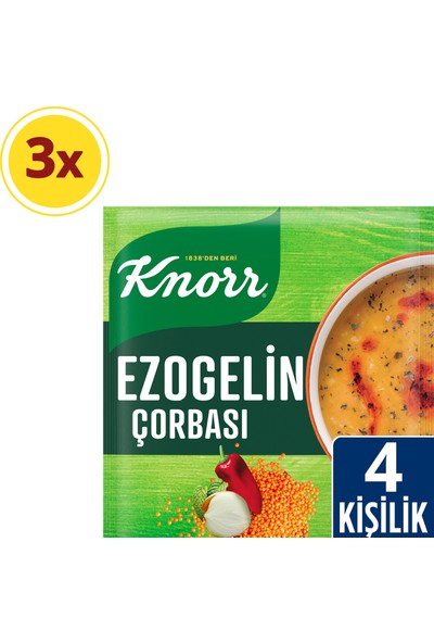 Knorr Klasik Çorba Ezogelin 70 gr x 3