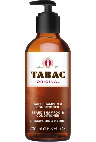 Tabac Beard Shampoo & Conditioner 200 ml Sakal Şampuanı Tabac Beard Shampoo & Conditioner 200 ml Sakal Şampuanı