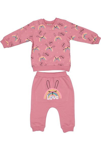 Picola Gökkuşaklı Kız Bebek Takım